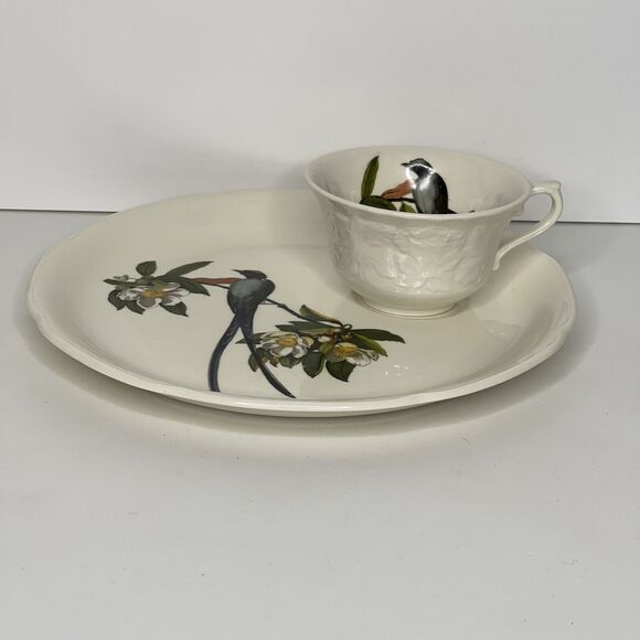 Meakin Alfred | Dining | Alfred Meakin Plate Cup Snack Set Audubon ...
